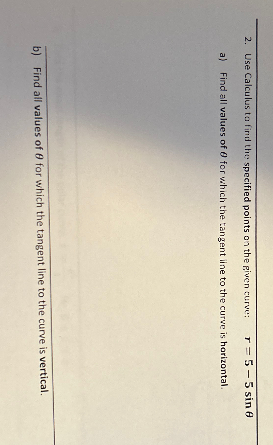 Solved Use Calculus to find the specified points on the | Chegg.com