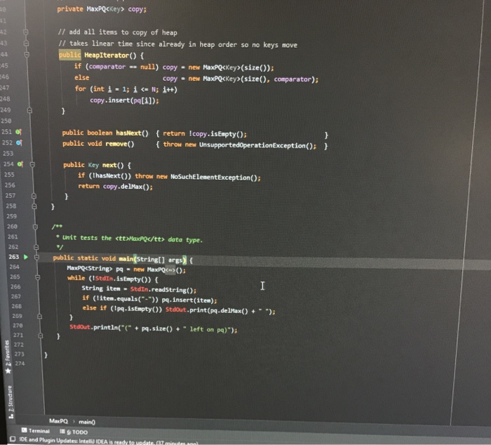 (100 points) Priority queue application. Implement a | Chegg.com