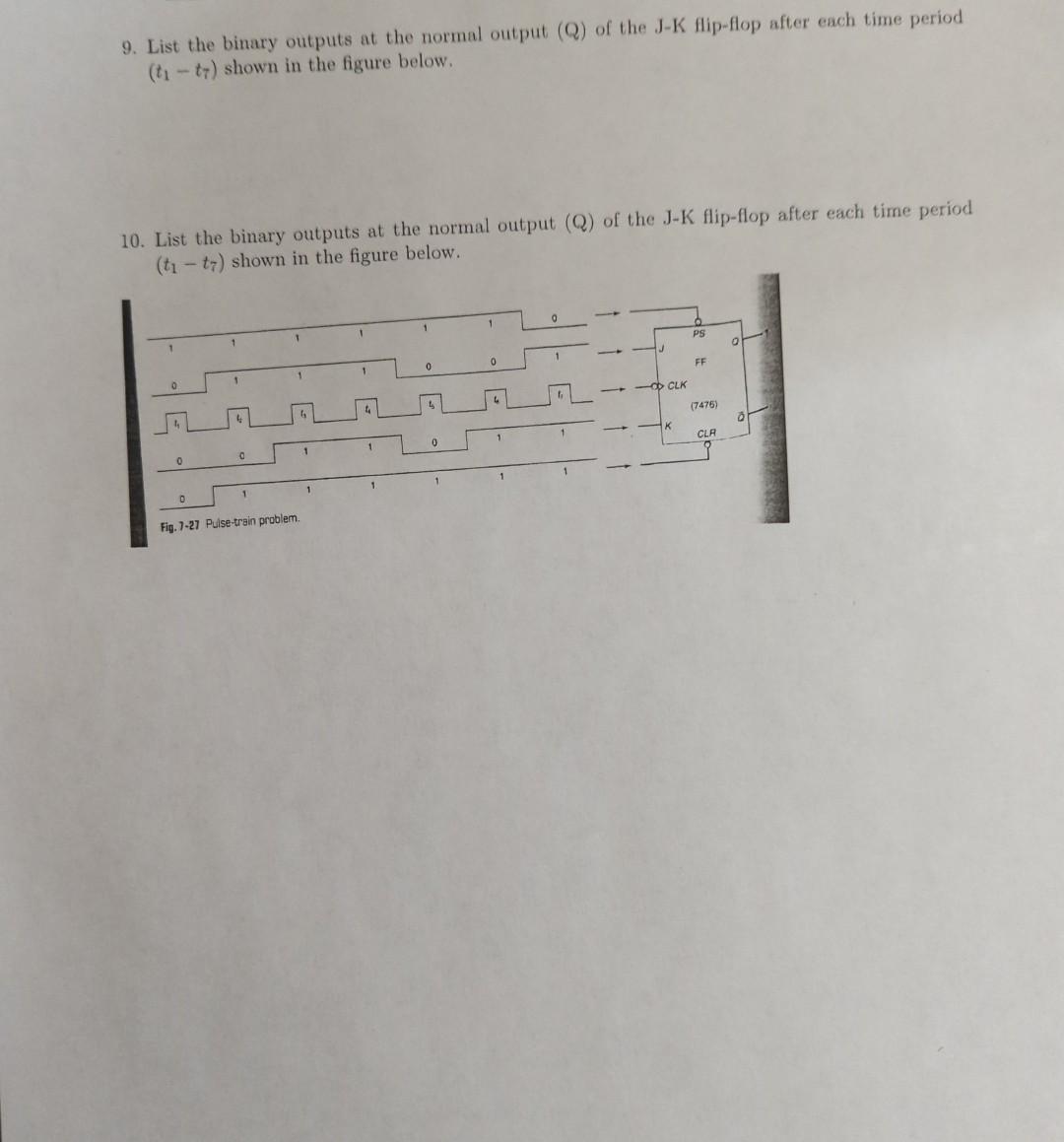 Solved Homework 6: Flip Flops Due by 12:00 noon EDT on 24 | Chegg.com