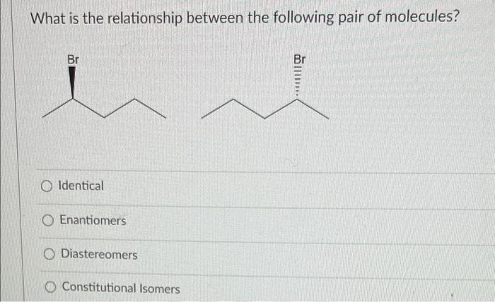[Solved]: What is the relationship between the following pa