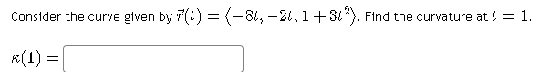 Solved Consider the curve given by | Chegg.com
