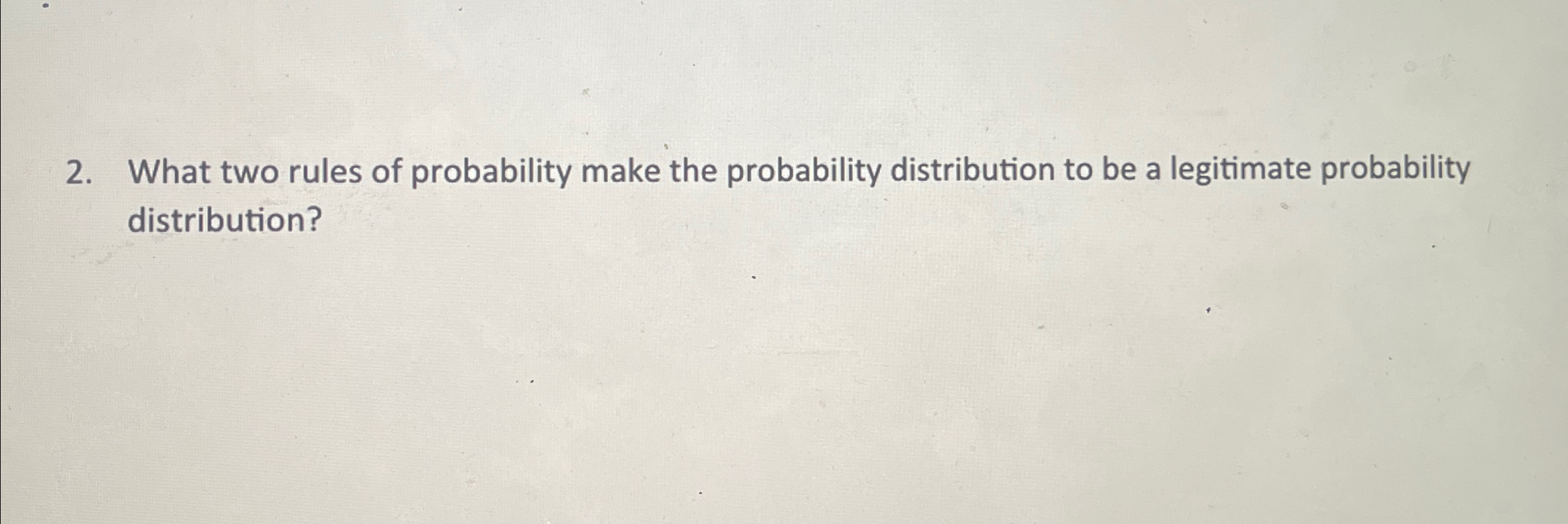 Solved What two rules of probability make the probability | Chegg.com