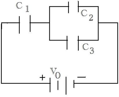 Solved Determine the charge stored by C1 when C1 = 20 µF, | Chegg.com