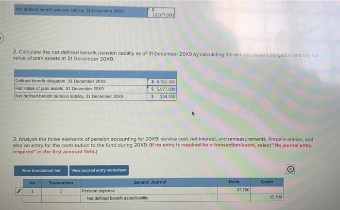 Solved Urban Life Lid. sponsors a defined benefit pension | Chegg.com