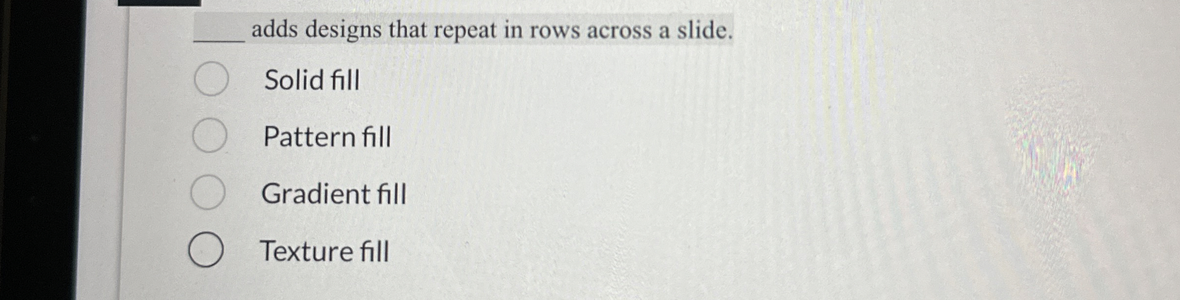High Quality SOLUTION q, ﻿adds designs that repeat in rows across a ...