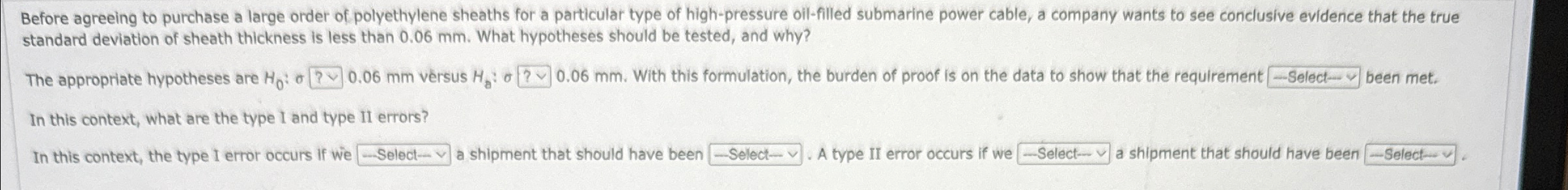 Solved Before agreeing to purchase a large order of | Chegg.com