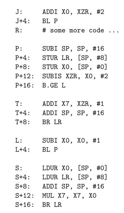 Solved The following is a sequence of LEGv8 instructions.(a) | Chegg.com