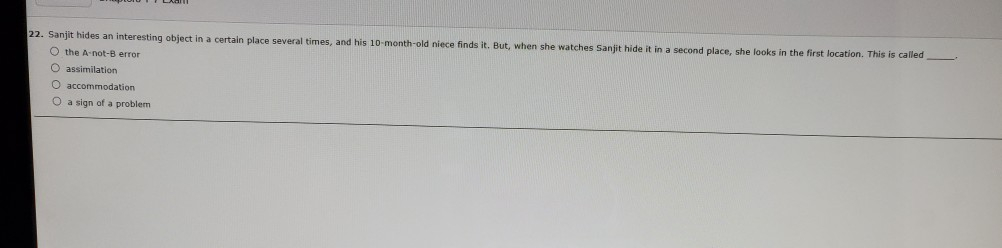 Solved 22. Sanjit hides an interesting object in a certain | Chegg.com