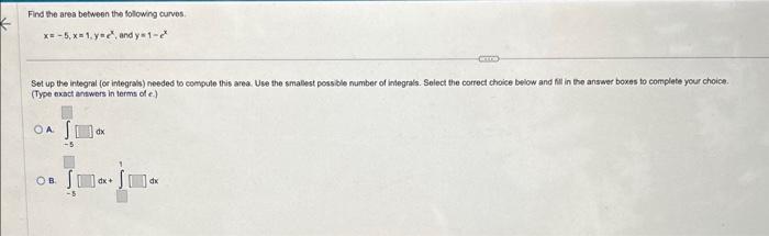 Solved Find the area between the curves. y=x2−32,y=8−3x The | Chegg.com