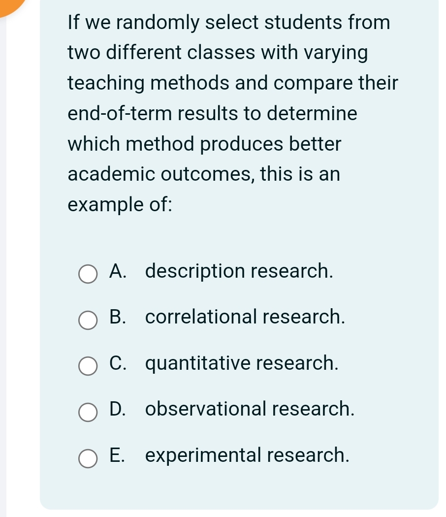 Solved If we randomly select students fromtwo different | Chegg.com