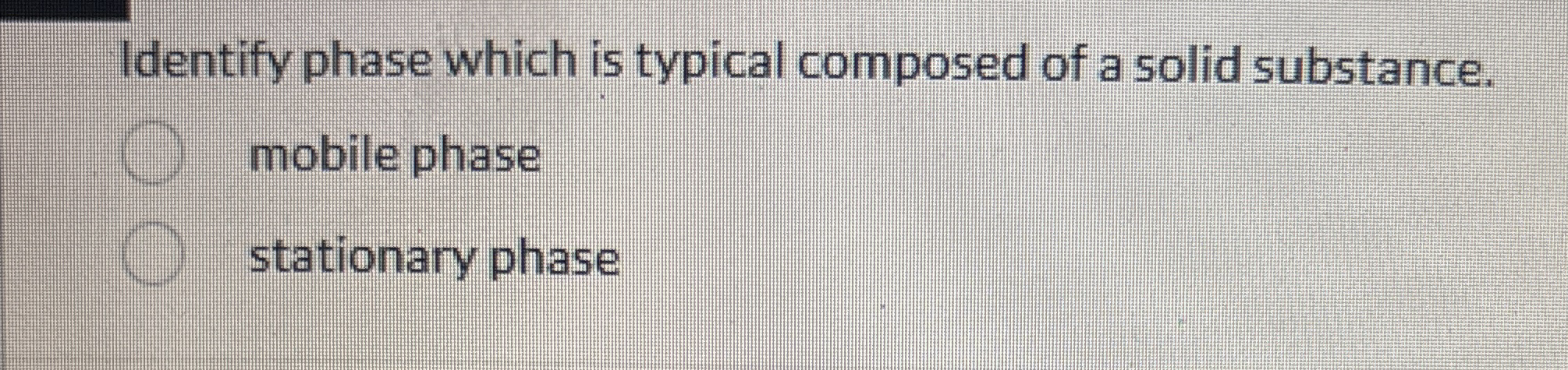 Solved Identify phase which is typical composed of a solid | Chegg.com