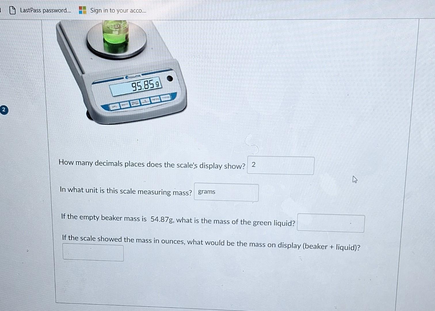 Solved 1 This is a digital scale commonly used in | Chegg.com