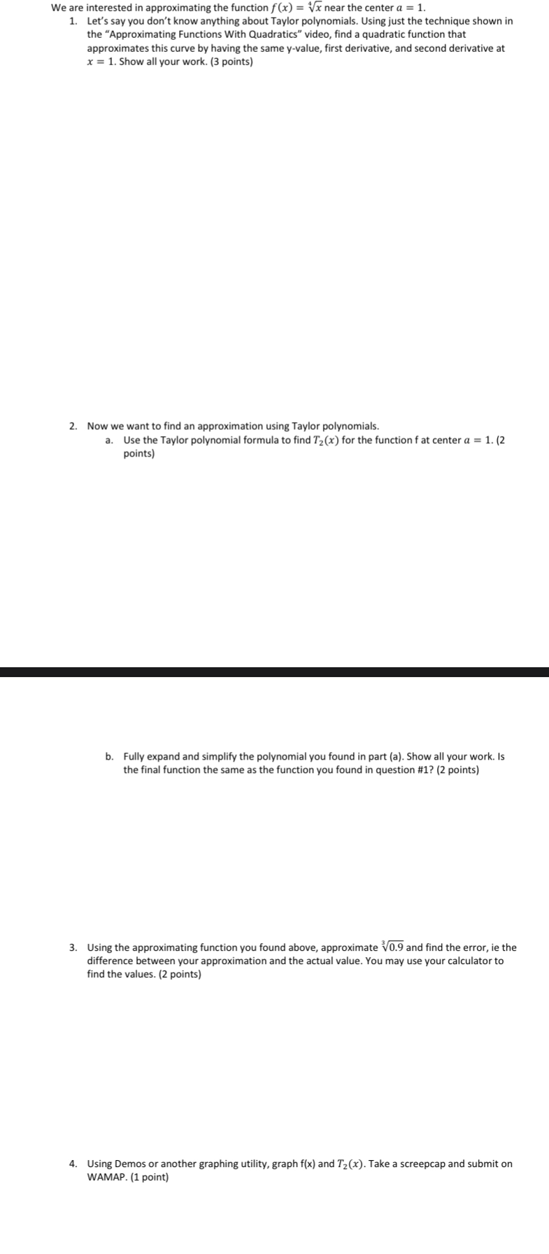 We are interested in approximating the function | Chegg.com