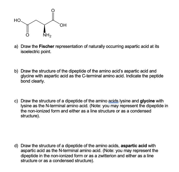 Solved a) Draw the Fischer representation of naturally | Chegg.com