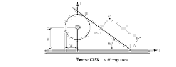 Solved A Sliding Stick, the sliding stick in Figure 10.56 | Chegg.com