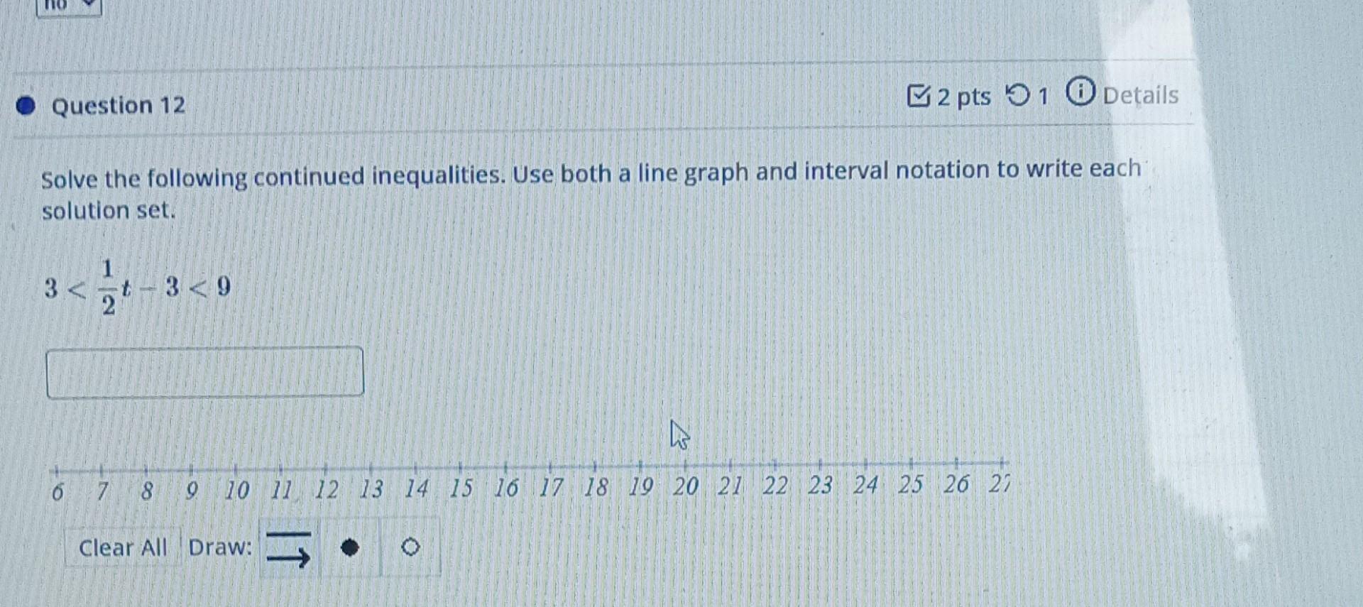 Solved Solve the following continued inequalities. Use both | Chegg.com