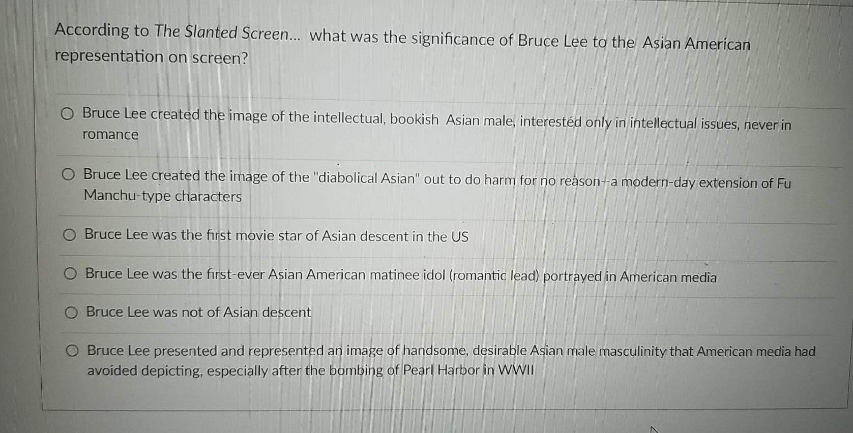 Solved According to The Slanted Screen... what was the | Chegg.com