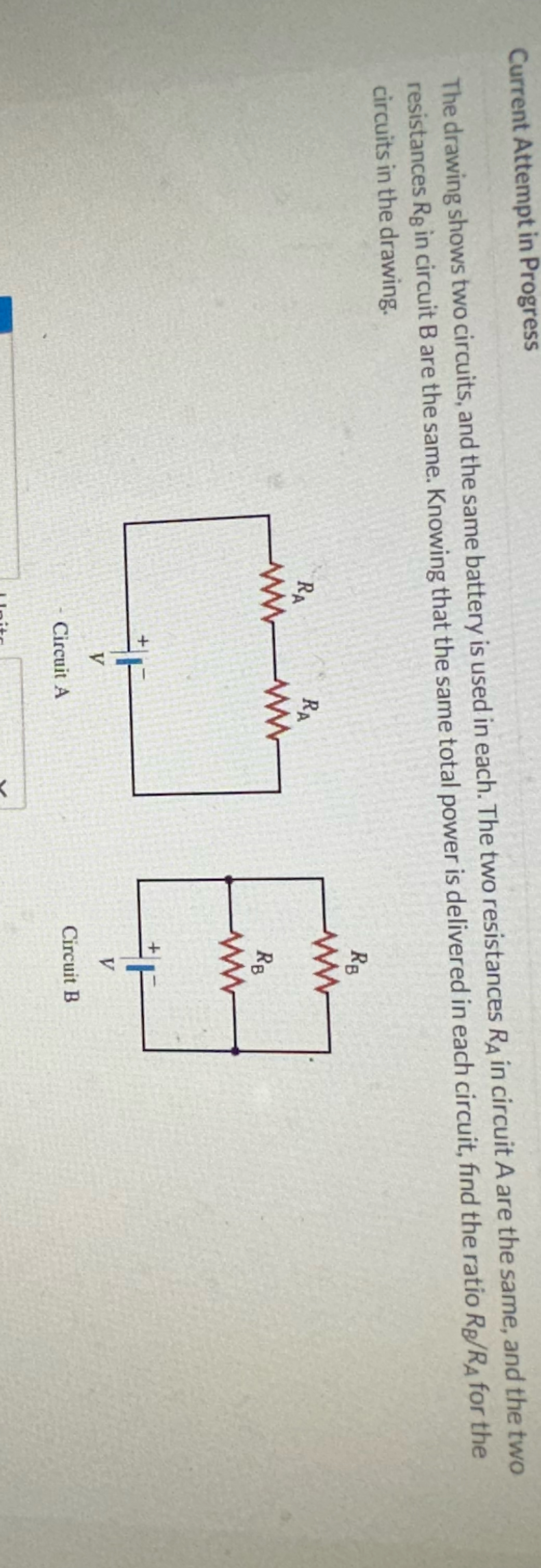 Solved Current Attempt in ProgressThe drawing shows two | Chegg.com