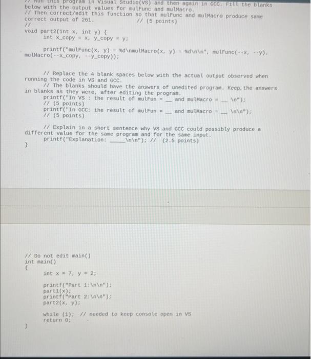 Solved Can anyone please help me with the part 1 of the | Chegg.com