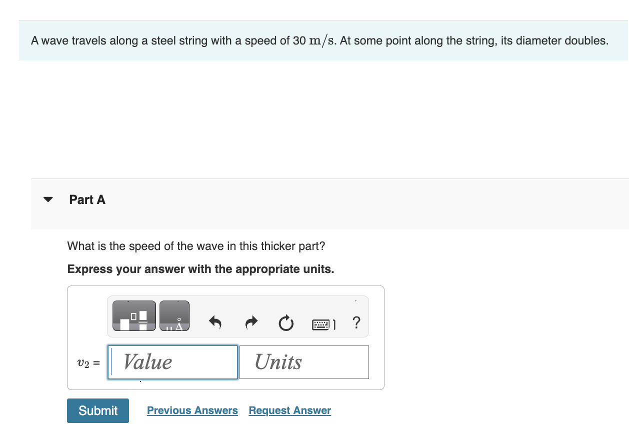 Solved A wave travels along a steel string with a speed of | Chegg.com