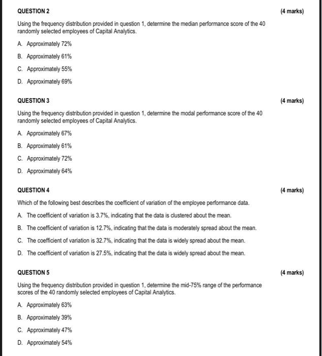 Answer ALL the questions in this paper. [100 MARKS] | Chegg.com