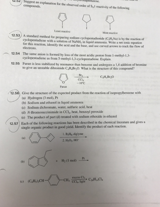Solved Structure and Nomenclature 12.33 Write structural | Chegg.com