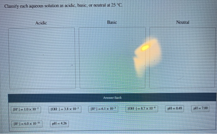 Solved Classify each aqueous solution as acidic, basic, or | Chegg.com