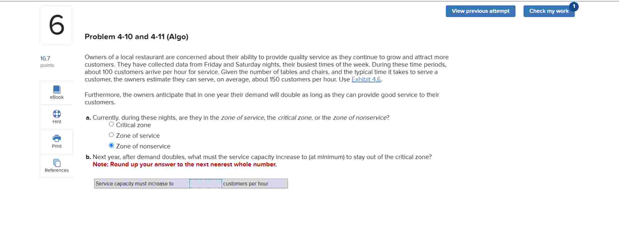 Solved Problem 4-10 ﻿and 4-11 (Algo)b. ﻿Next year, after | Chegg.com