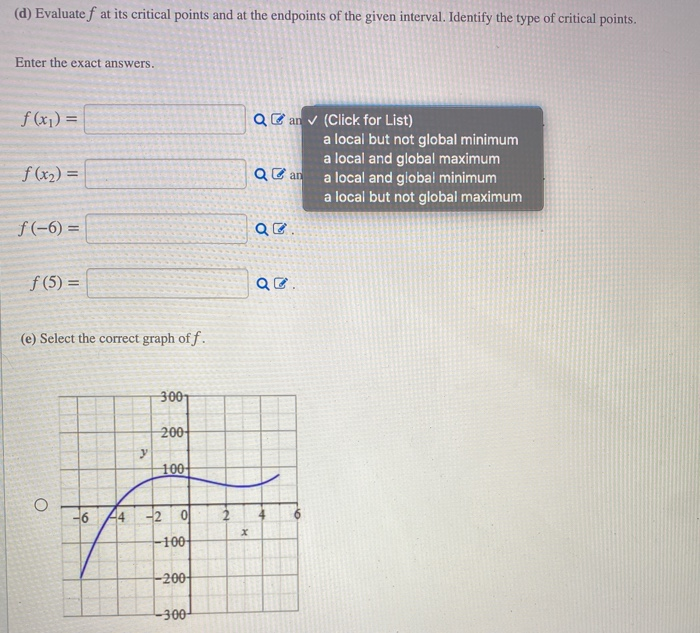 Solved Given the function f (x) = x3 - 3x2 - 24x + 11 over | Chegg.com