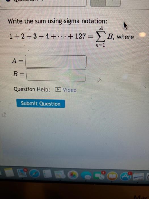 Solved Write the sum using sigma notation: 1 + 2 + 3 + 4 + · | Chegg.com