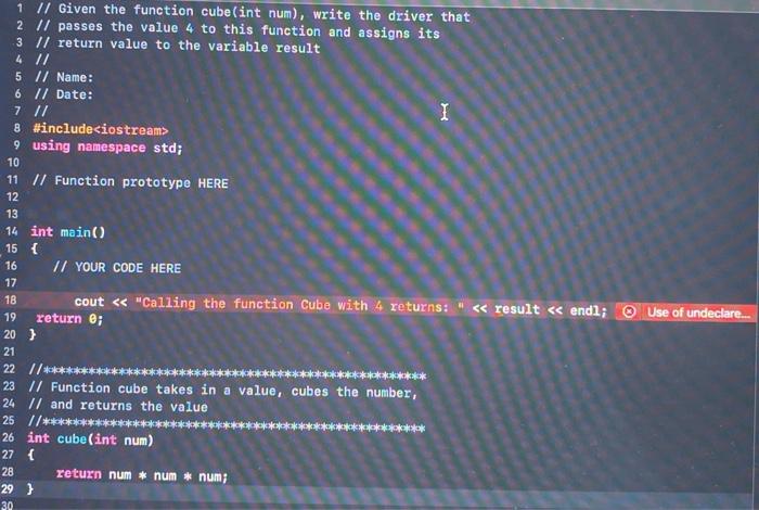 Solved C++ please. follow the starter code ive provided. ill | Chegg.com