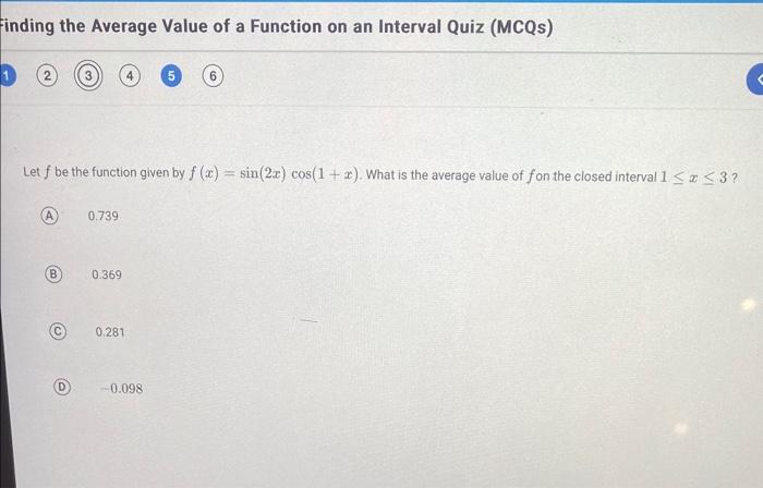 Solved Let f be the function given by f(x)=sin(2x)cos(1+x). | Chegg.com