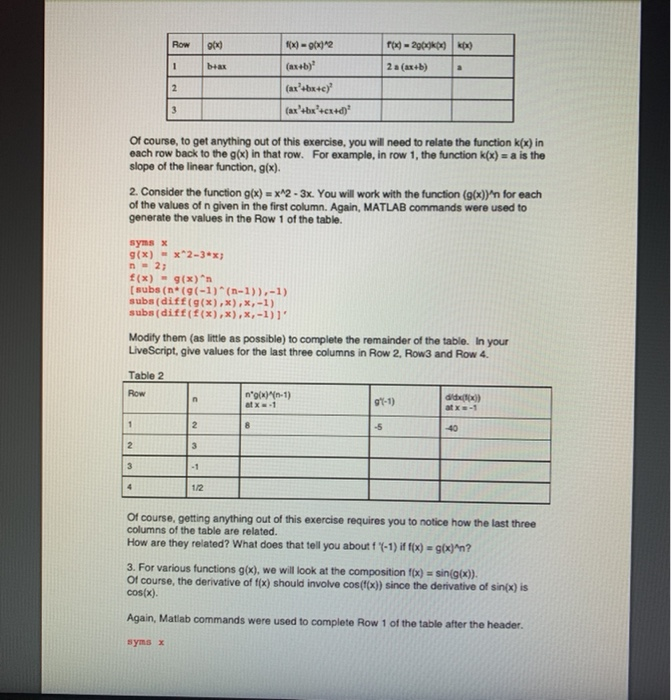 Solved Putting it All Together Now, we will turn our | Chegg.com