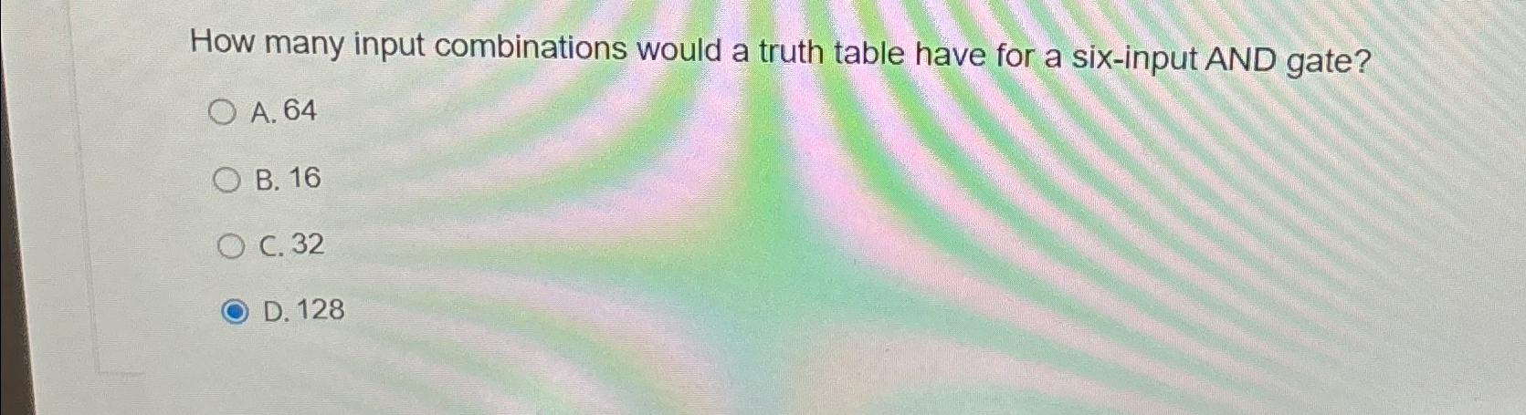 Solved How many input combinations would a truth table have | Chegg.com