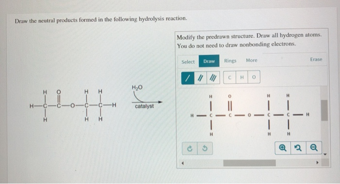 Solved Draw the neutral products formed in the following | Chegg.com