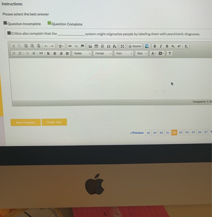 Solved Please select the best answer Question Incomplete | Chegg.com