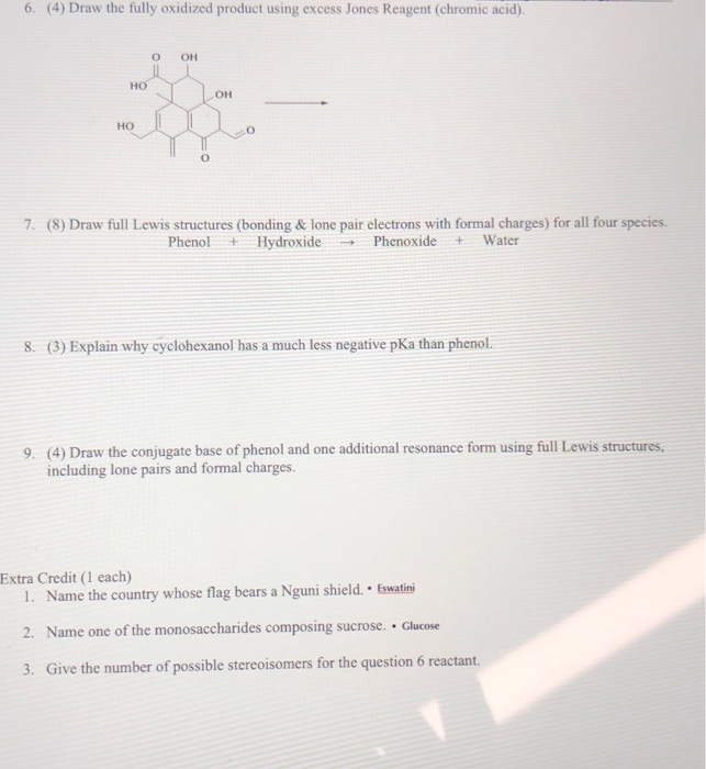 Lewis Structure Of Glucose With Lone Pairs