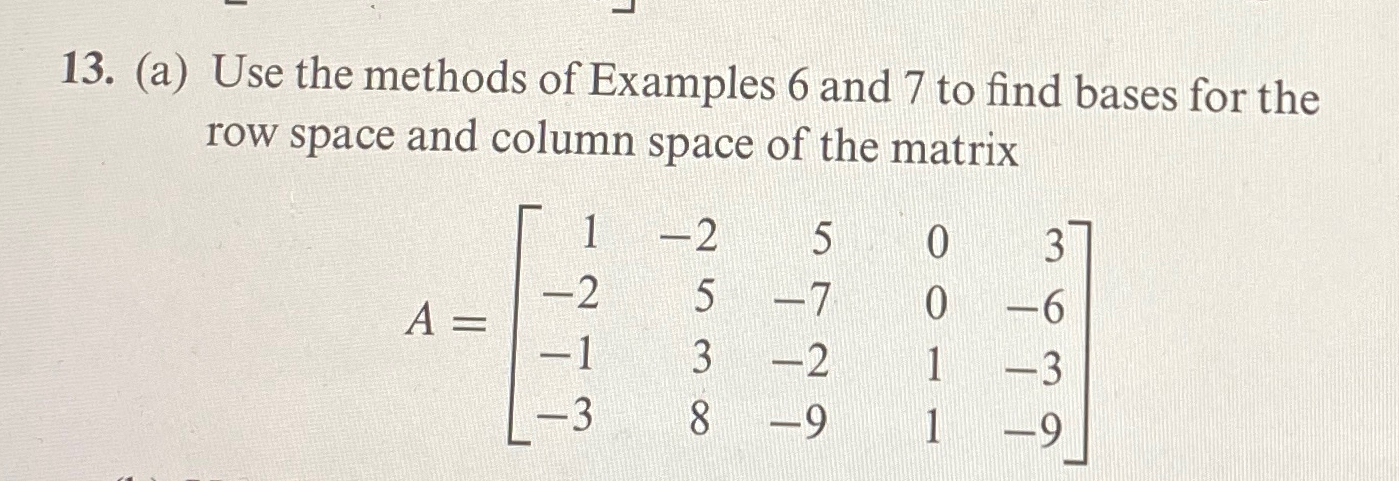 Solved (a) ﻿Use the methods of Examples 6 ﻿and 7 ﻿to find | Chegg.com