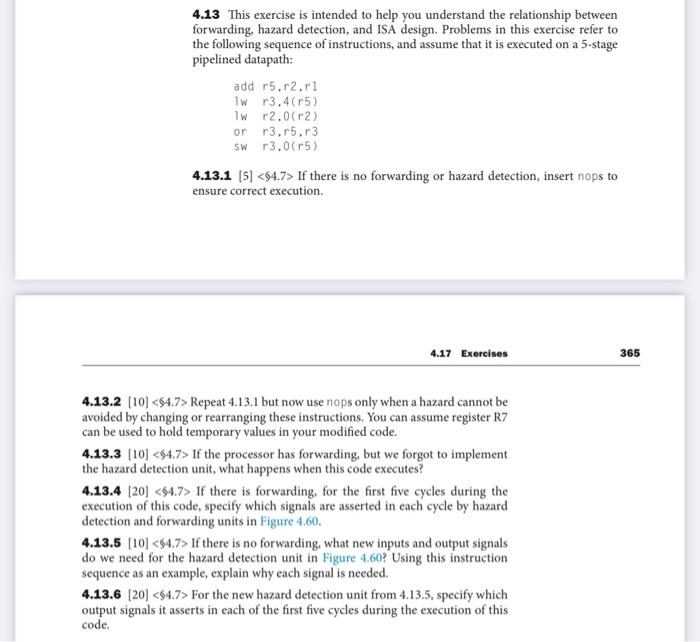 4.13 This exercise is intended to help you understand | Chegg.com