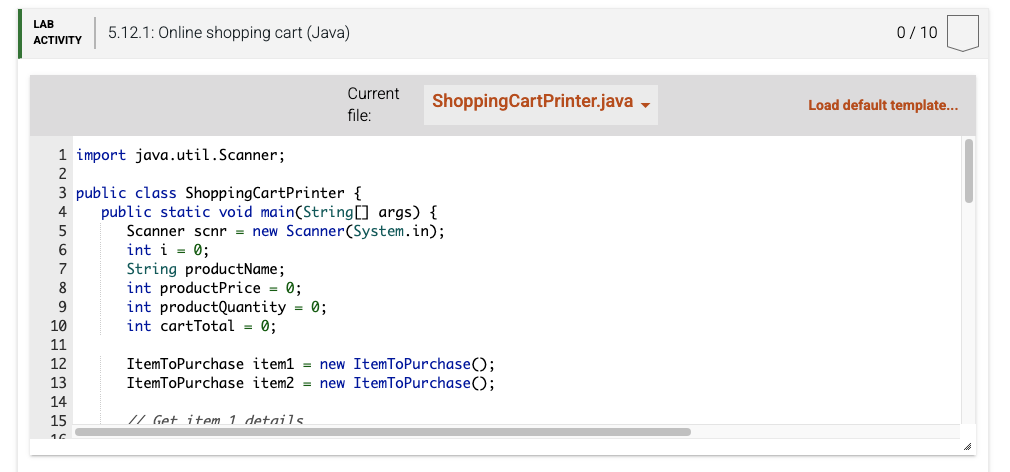 Solved This is my prompt: Create a program using classes | Chegg.com