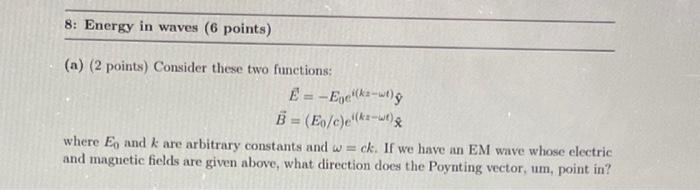 Solved (a) ( 2 points) Consider these two functions: | Chegg.com