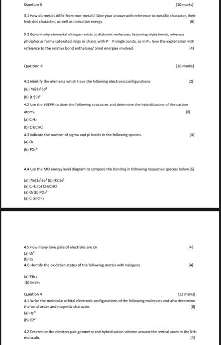 Solved Question 1 (Indicate whether each of the following | Chegg.com