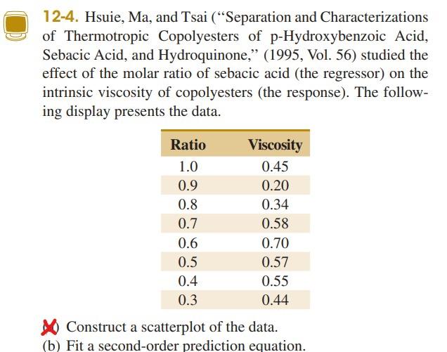 Solved 12-4. Hsuie, Ma, and Tsai ("Separation and | Chegg.com