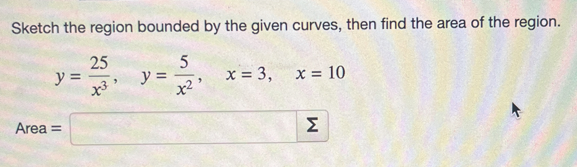 Solved Sketch the region bounded by the given curves, then | Chegg.com