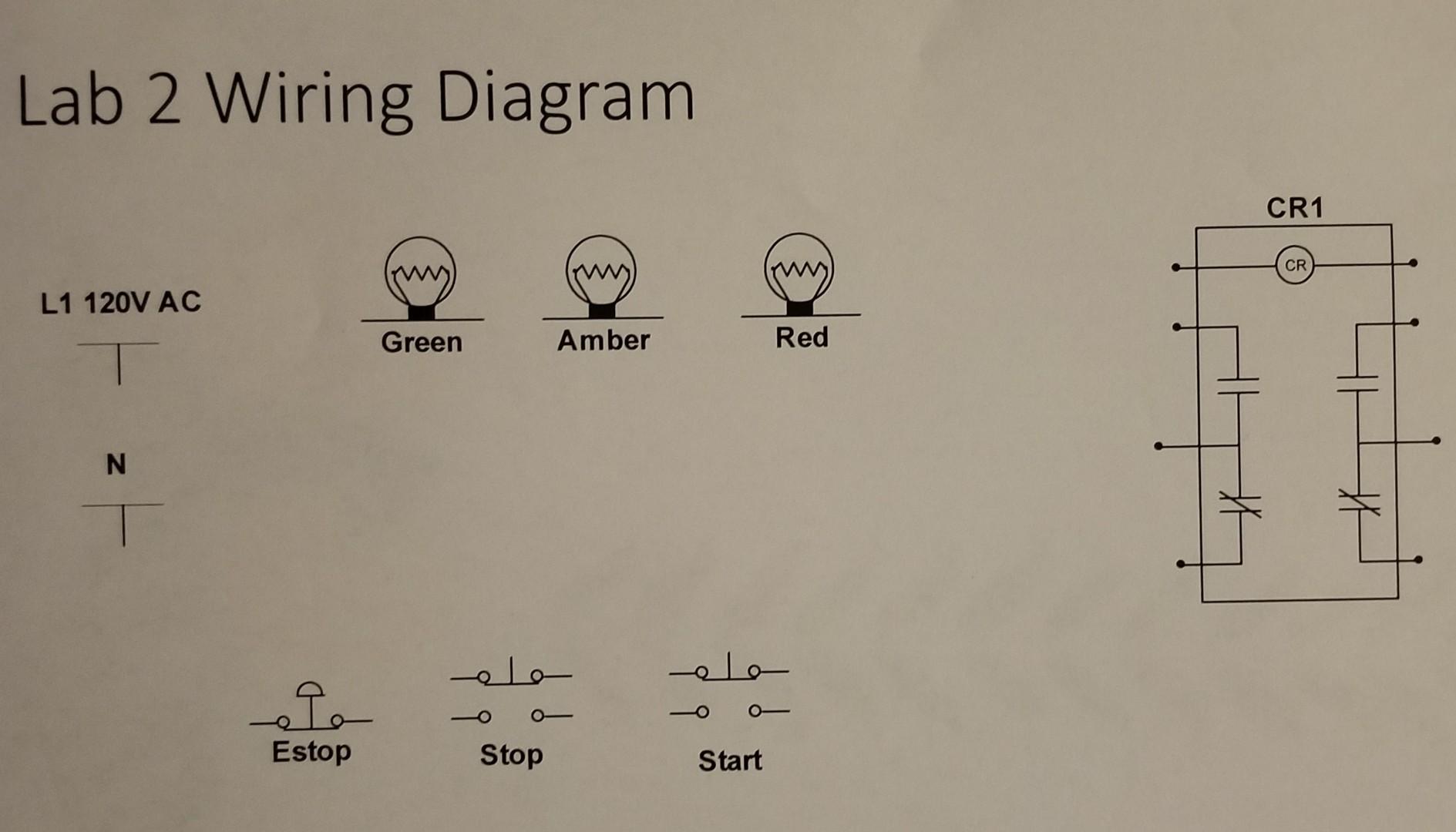 Lab 2 Wiring DiagramLah > Schematic | Chegg.com