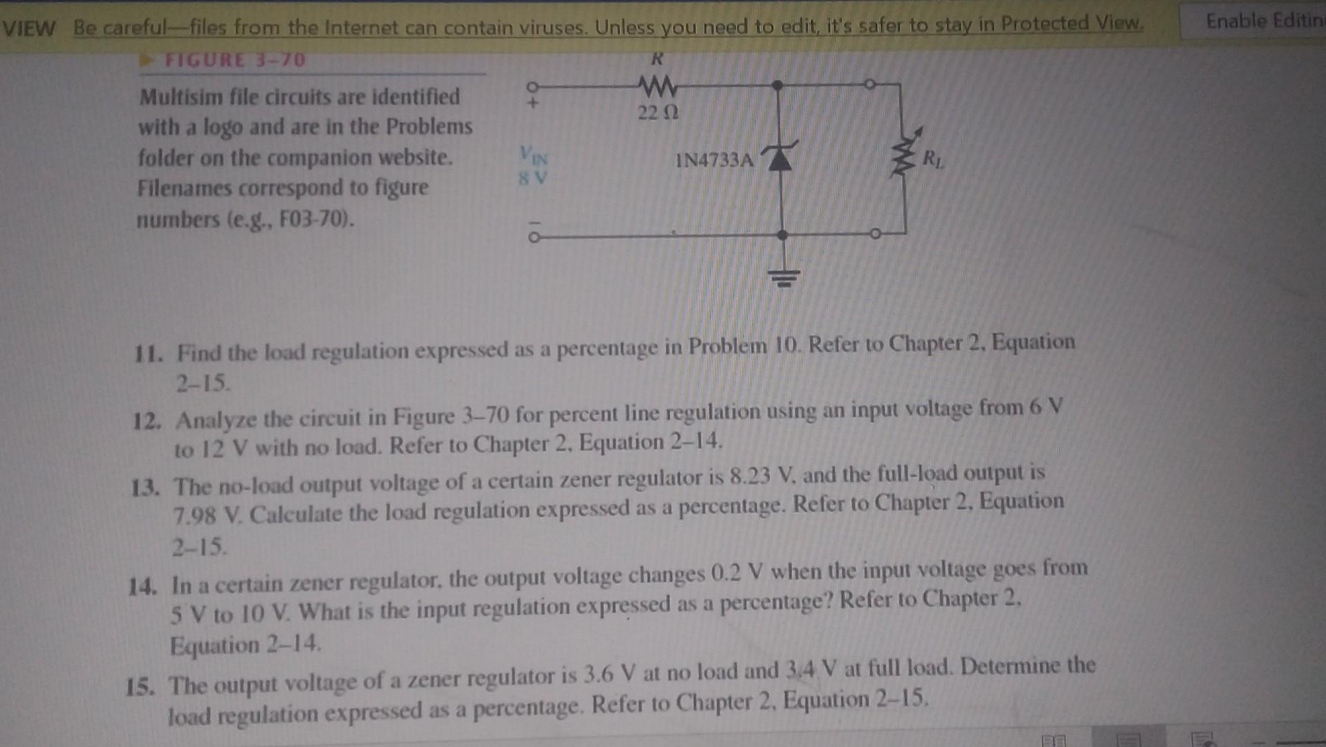 Solved Multisim file circuits are identified with a logo and | Chegg.com