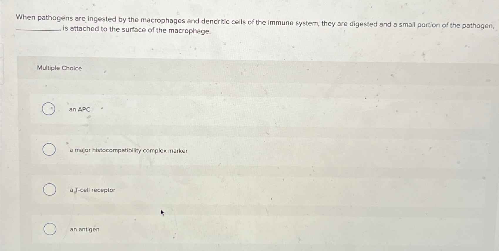 Solved When pathogens are ingested by the macrophages and | Chegg.com
