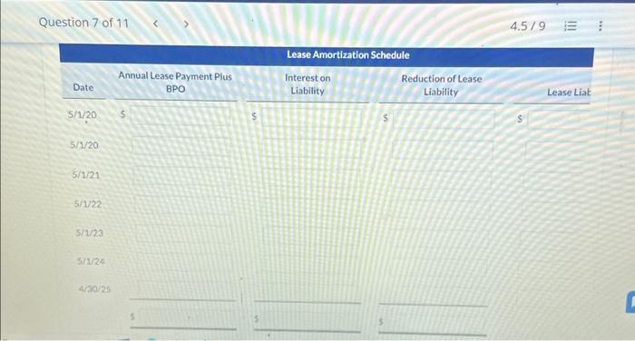 Solved The following facts pertain to a non-cancelable iease | Chegg.com