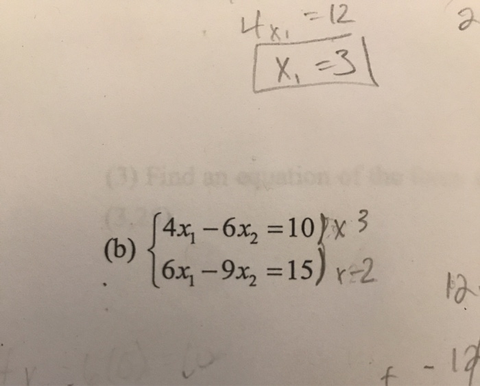 Solved 4k-12 X, 3 (3) find an 4x-6x, -10)x (b) 6x-9x, 15) | Chegg.com