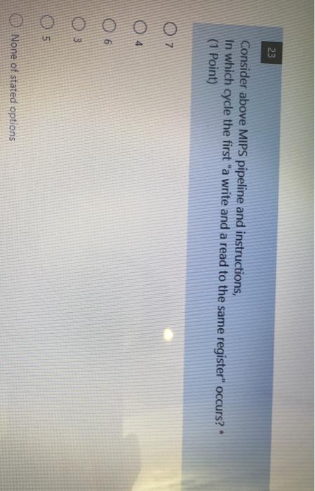 Solved Consider the following instructions and multi-cycle | Chegg.com